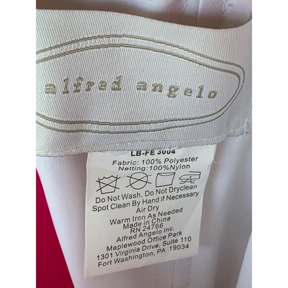 Alfred Angelo | Dresses | Rare Alfred Angelo Strapless Satin Trane ...